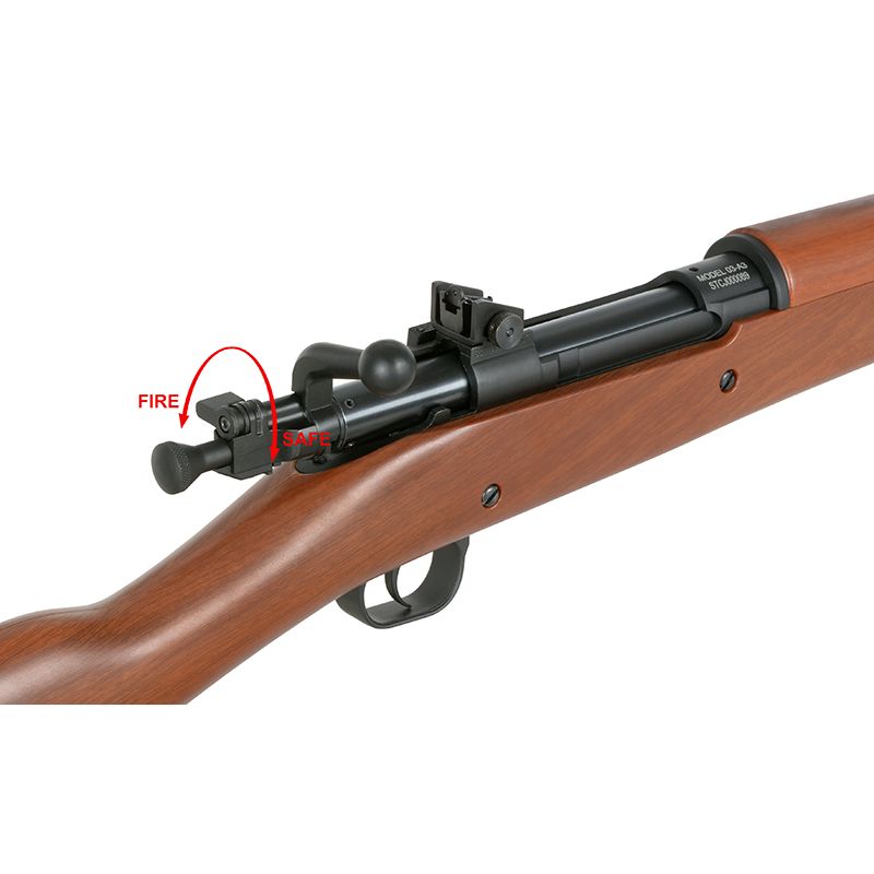 M1903 Springfield Airsoft Spring Rifle, fake wood